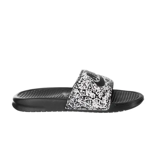 Nike Benassi Jdi Print Slides - White
