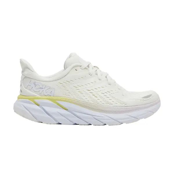 Hoka Wmns Clifton 'blanc De Blanc' Athletic Sneakers