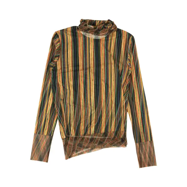Y/project Printed Mesh Turtleneck