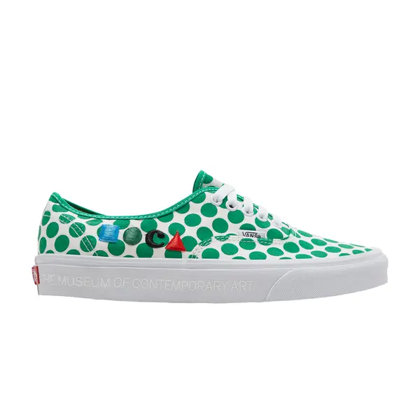 VANS Moca X Authentic Sneakers - Green