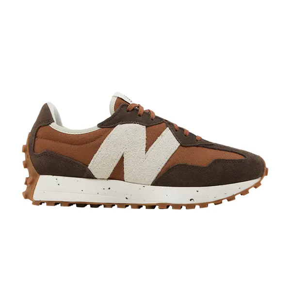 NEW BALANCE 327 Athletic Sneakers - Brown
