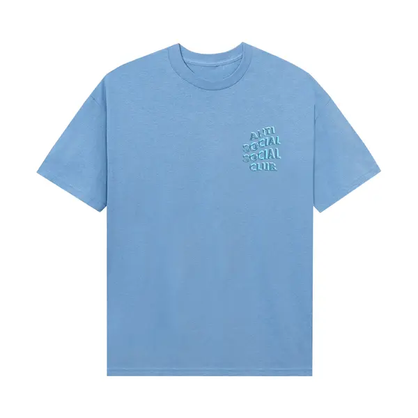 ANTI SOCIAL SOCIAL CLUB Deeper Than Usual Tee 'aquatic - Blue