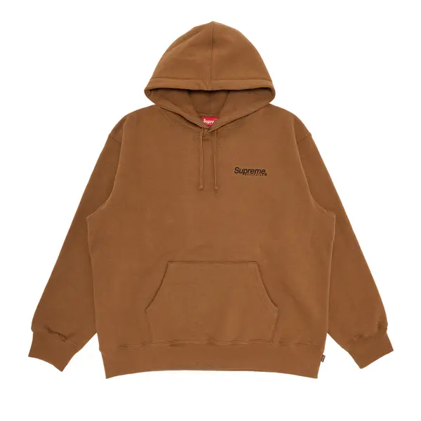 Supreme Worldwide Hooded Sweatshirt - Brown