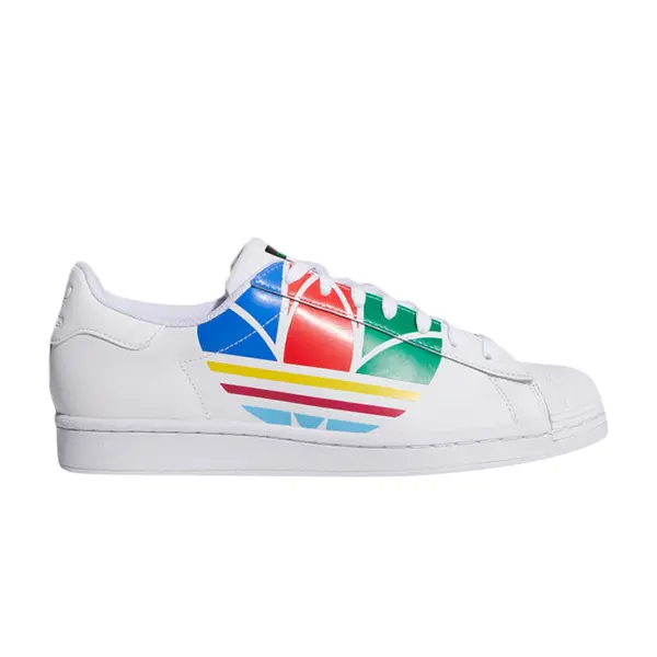 Adidas Superstar Pure Colorful Trefoil Sneakers