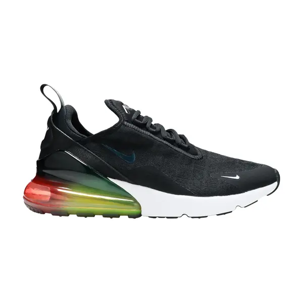 Nike Max 270 Se 'Rainbow Heel Black Editorialist