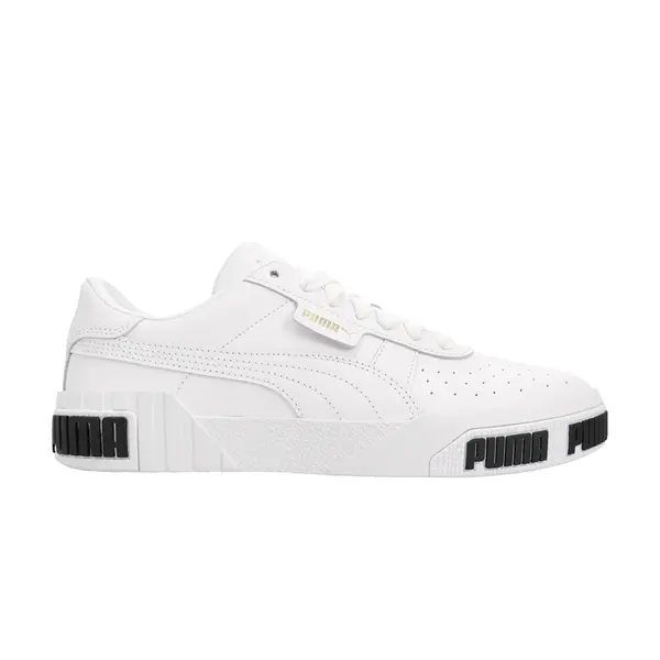 PUMA Cali Bold Metallic Sneakers - White