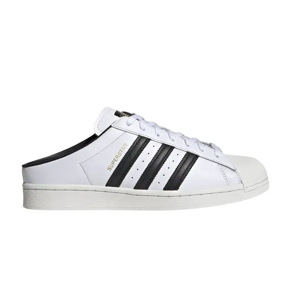 Adidas Superstar Mule - White