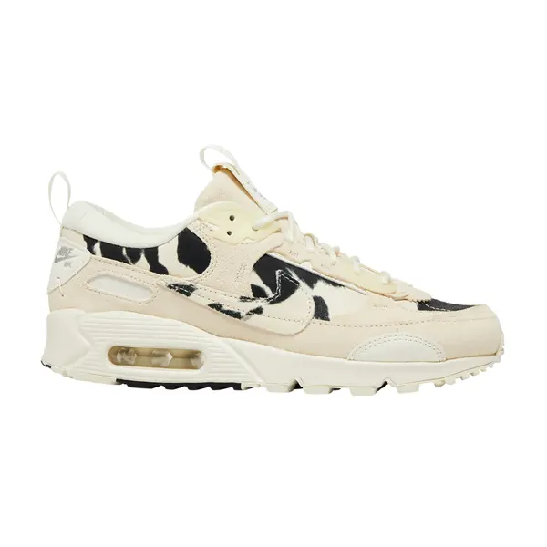 Nike Max 90 Futura 'cow Print' Sneakers - Cream