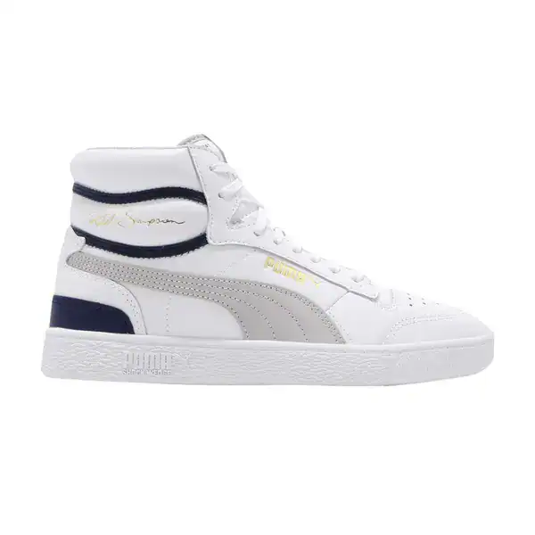 PUMA Ralph Sampson Mid ' Gray Violet - White | Editorialist