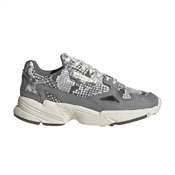 Adidas Wmns Falcon ' Snakeskin - Grey | Editorialist