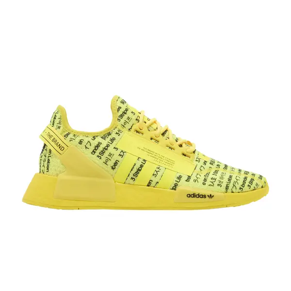 Adidas Nmd_r1 V2 All Over Print Sneakers - Yellow