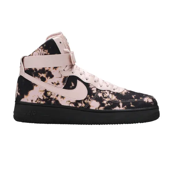Nike Force 1 High 'acid Wash Print' Sneakers - Tan