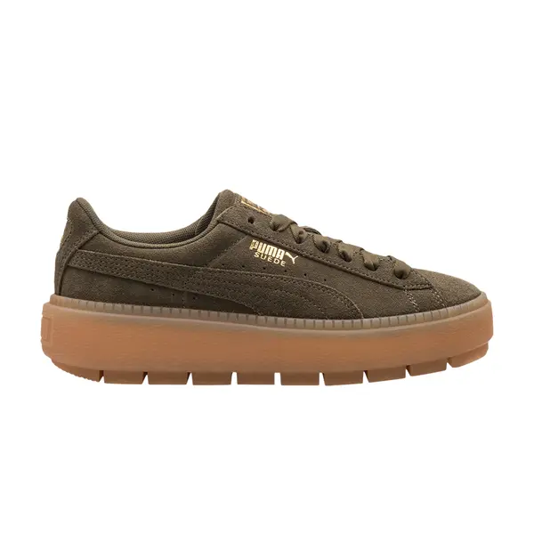 PUMA Suede Platform Trace Sneakers - Green