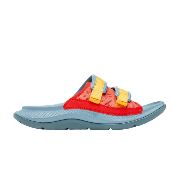 Hoka Ora Luxe Slides - Red