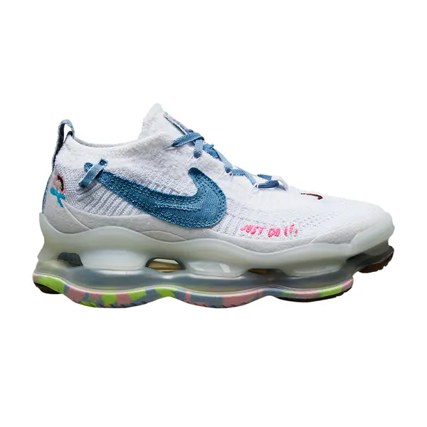 Nike Max Scorpion Flyknit 'just Do It' Sneakers - White