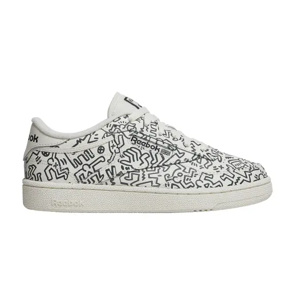 REEBOK Keith Haring X Club C ‘dancing Figures Allover Print