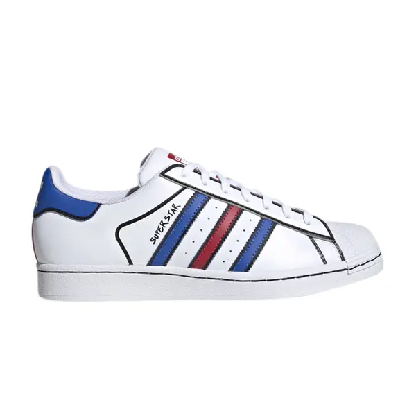 Adidas Superstar Graphic Print Sneakers
