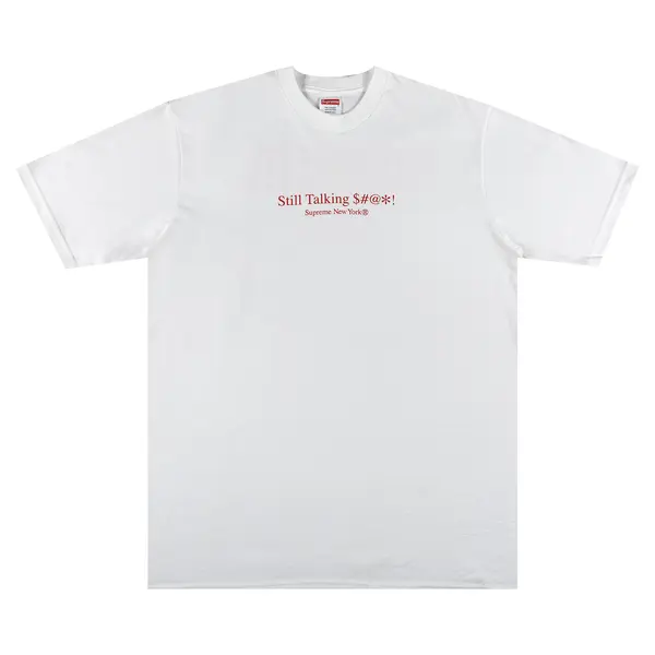 Supreme Still Talking Tee - White