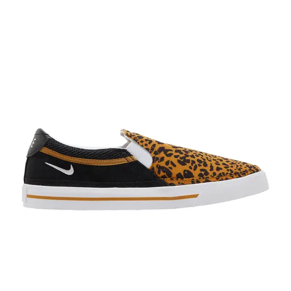 Nike Court Legacy Slip-on Sneakers - Brown