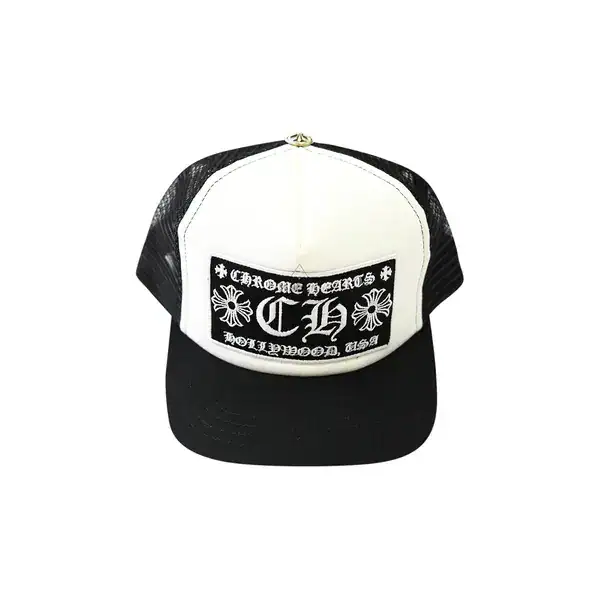Chrome Hearts Hollywood Trucker Hat - Black | Editorialist