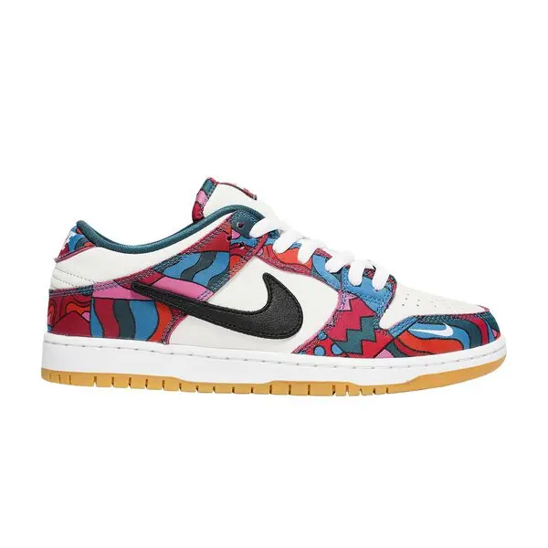 Nike Parra Dunk Low Sb Abstract Art Sneakers - Multicolor