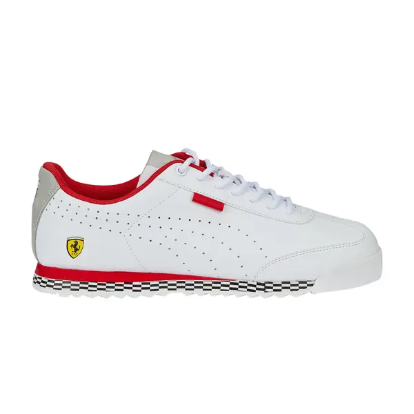 PUMA Scuderia Ferrari Roma Via Sneakers - White