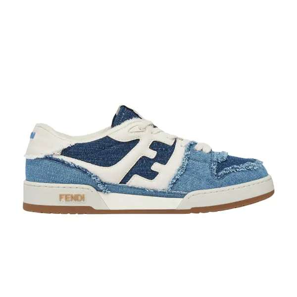 Fendi Match Denim Sneakers - Blue
