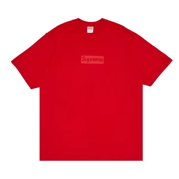 Supreme Tonal Box Logo Tee - Red
