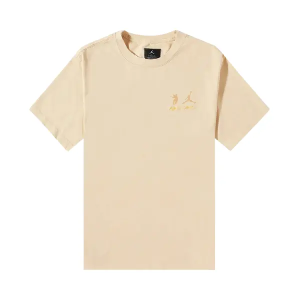 JORDAN X Union La Tee 'white Onyx - Cream