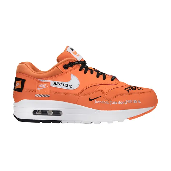 Nike Air Max 1 Lx 'just Do It' Sneakers - Orange