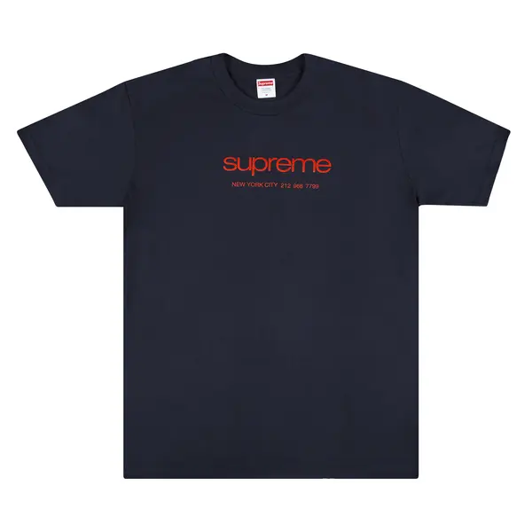 Supreme Shop Tee 'navy - Blue