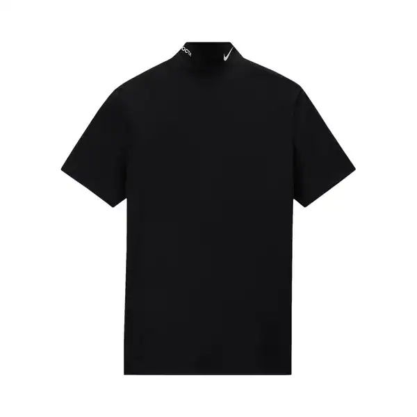 NIKE(ナイキ) NOCTA MOCK NECK ノクタ モックネックシャツ Nike Nocta Edition Mock Neck T-Shirt - Black | Editorialist
