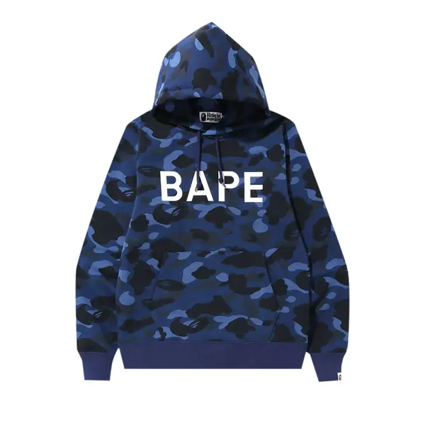 BAPE Color Camo Pullover Hoodie - Blue