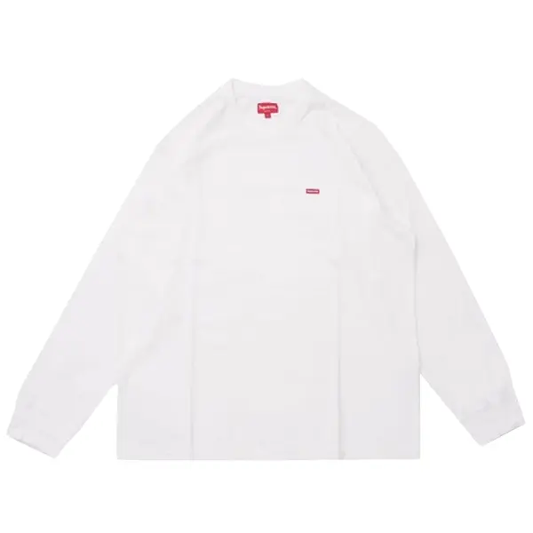 Supreme Long Sleeve Tee - White