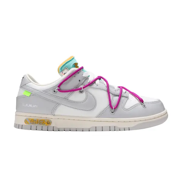 Nike Off- X Dunk Low 'lot 21 Of 50