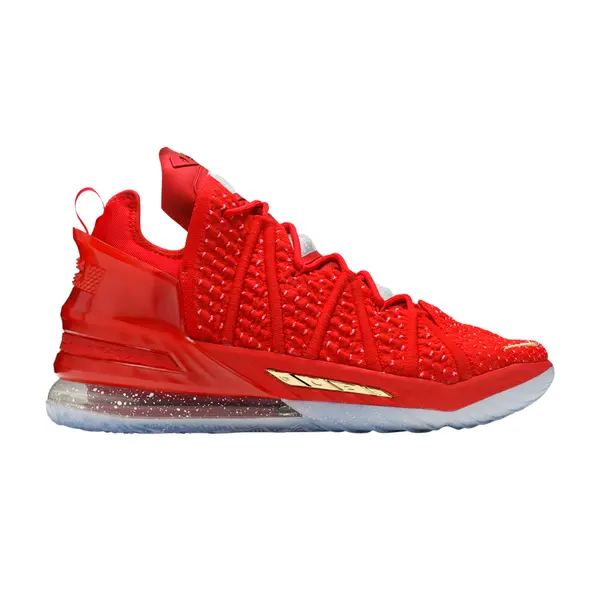Nike Lebron 'x-mas In La' Sneakers - Red