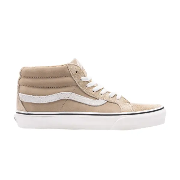 VANS Sk8-mid Reissue Hairy Suede Sneakers - Brown