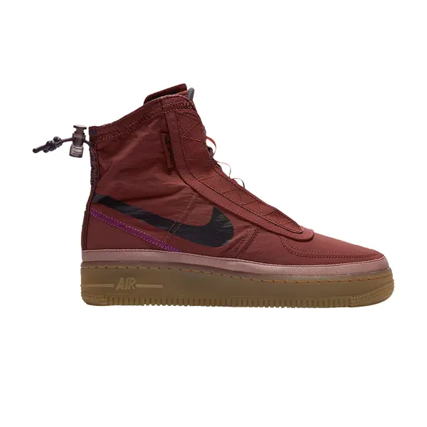 Nike Air Force 1 Shell Sneakers - Brown