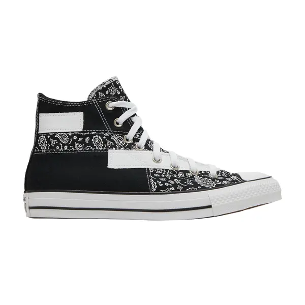 CONVERSE Chuck Taylor All Star High Paisley Patchwork - Black