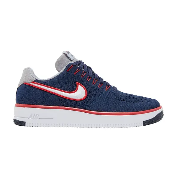 Nike Robert Kraft X Air Force 1 Ultra Flyknit Low 'new England Patriots 2022 - Blue