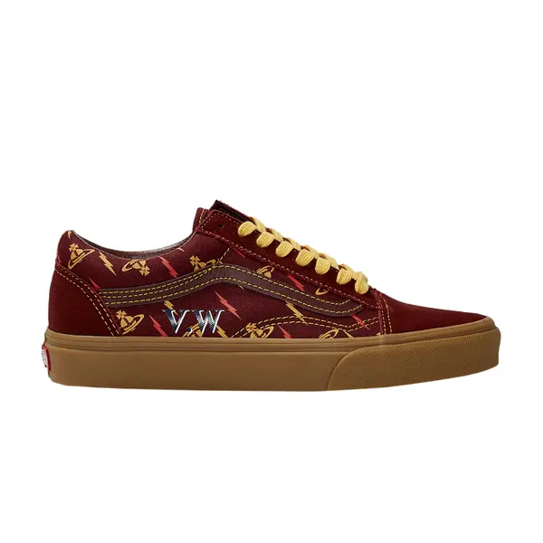 VANS X Vivienne Westwood Old Skool Anglomania - Red
