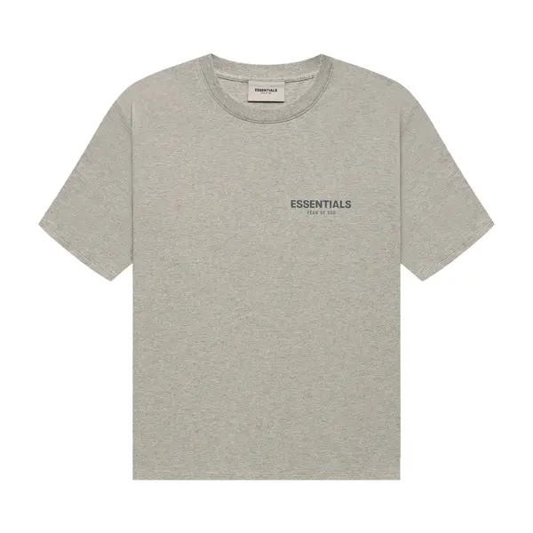 Fear Of God Short-sleeve Tee 'dark Heather Oatmeal - Grey
