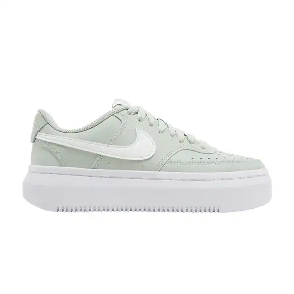 Nike Court Vision Alta Sneakers Green Editorialist