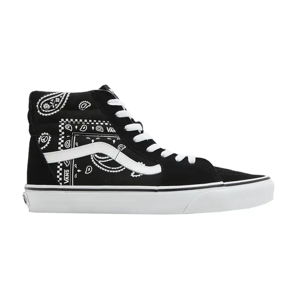 VANS Sk8-hi Peace Paisley Sneakers - Black