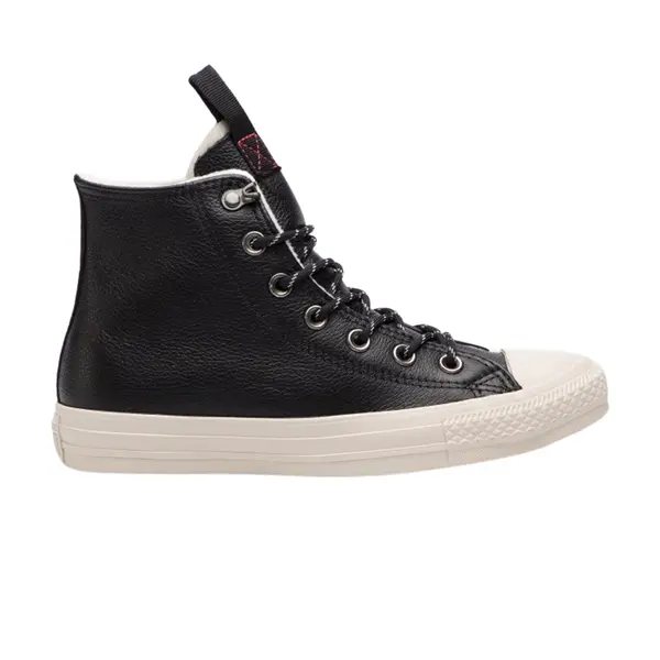 CONVERSE Chuck Taylor All Star Hi Leather Sneakers - Black