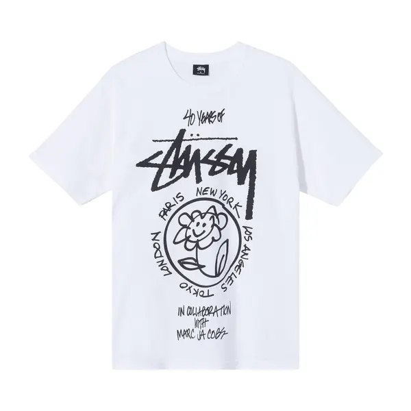 StÜssy X Marc Jacobs World Tour Collection T-shirt