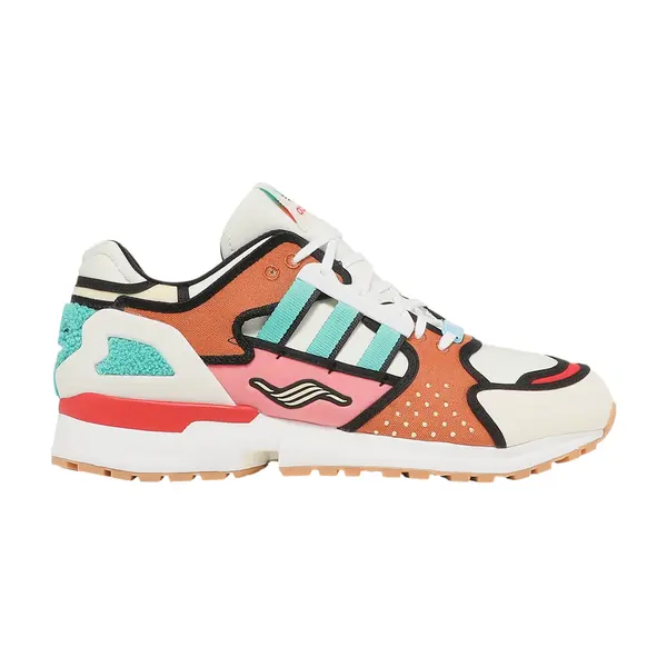 Adidas The Simpsons X Zx 10000 'a-zx Series Krusty Burger' Sneakers - Tan