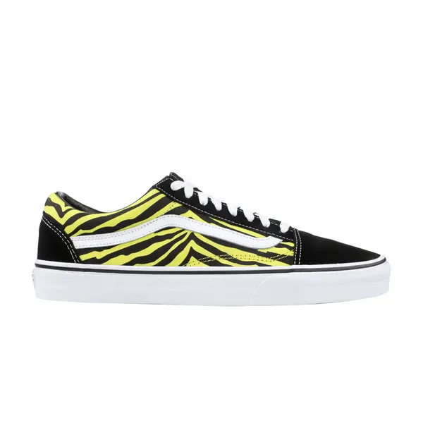 VANS Old Skool Zebra Sneakers - Yellow
