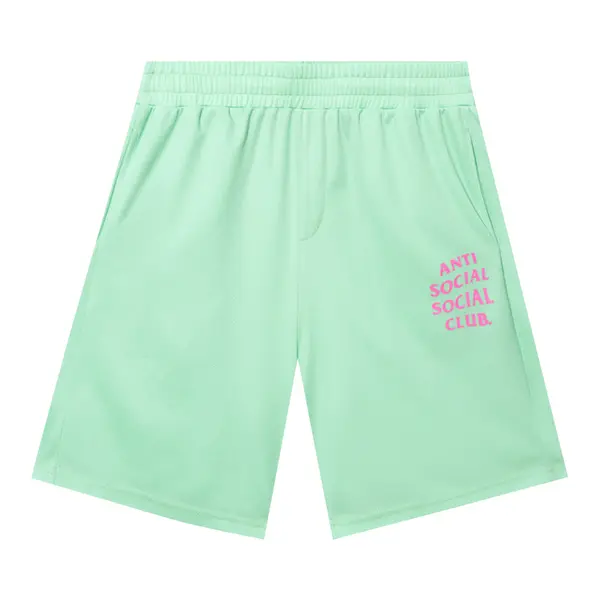 ANTI SOCIAL SOCIAL CLUB Never Made The Team Mesh Shorts - Green