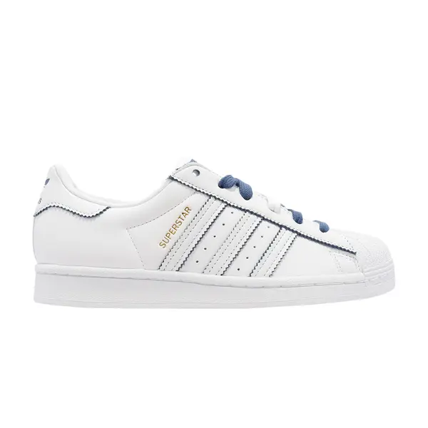 Adidas Superstar Athletic Sneakers - White